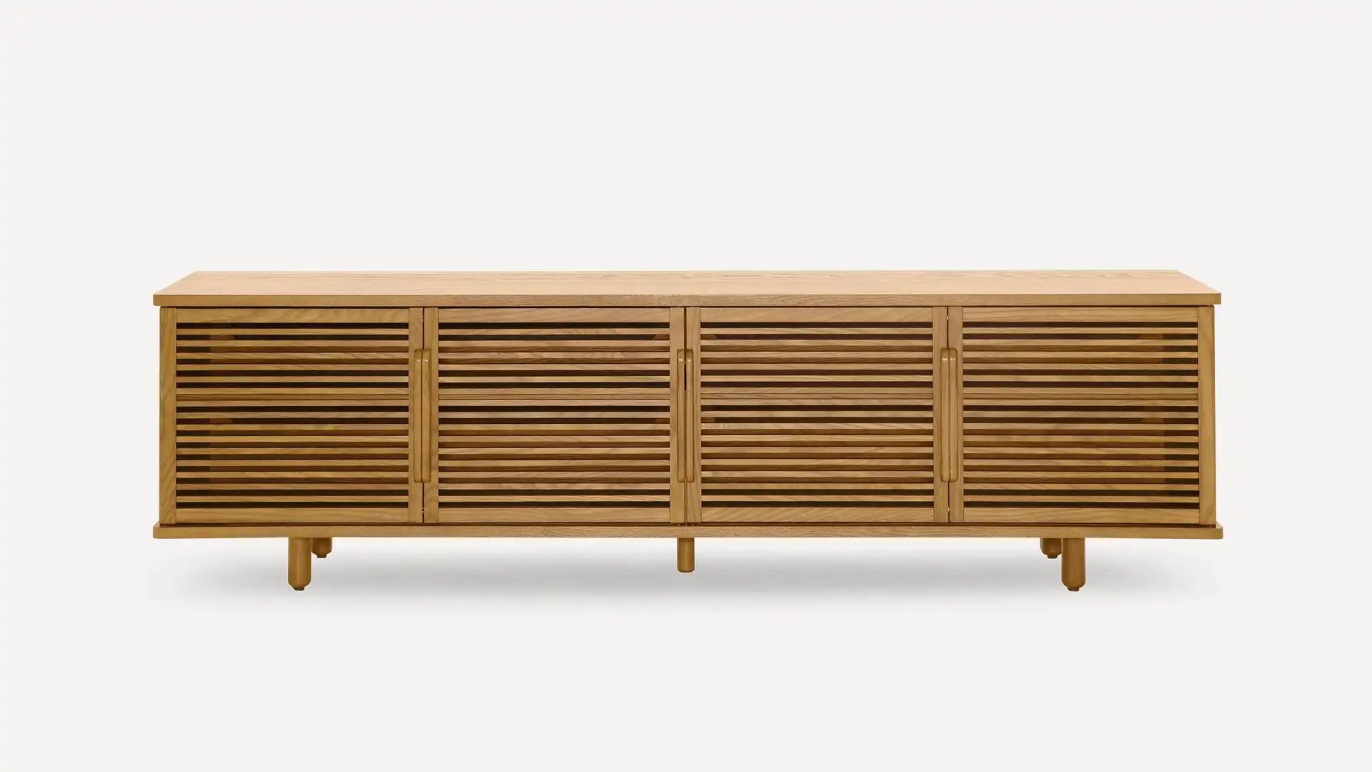 Burrow Opera Media Console, Leg Finish: OakLegs - Burrow | Havenly