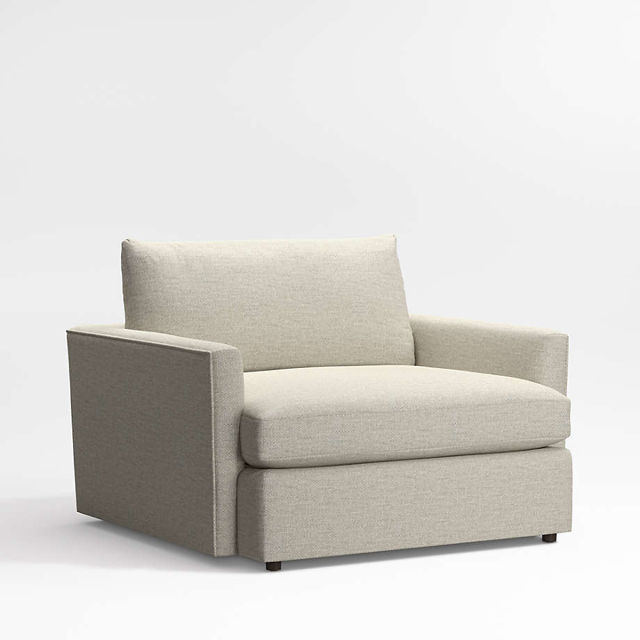 Lounge Deep Chair and a Half - Crate and Barrel | Havenly