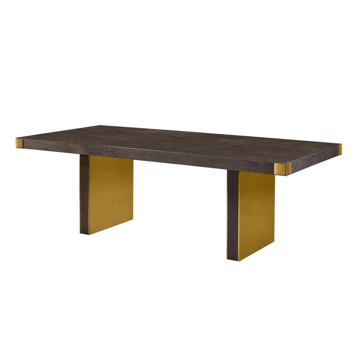 Selena Chocolate Brown Ash Dining Table - TOV FURNITURE | Havenly