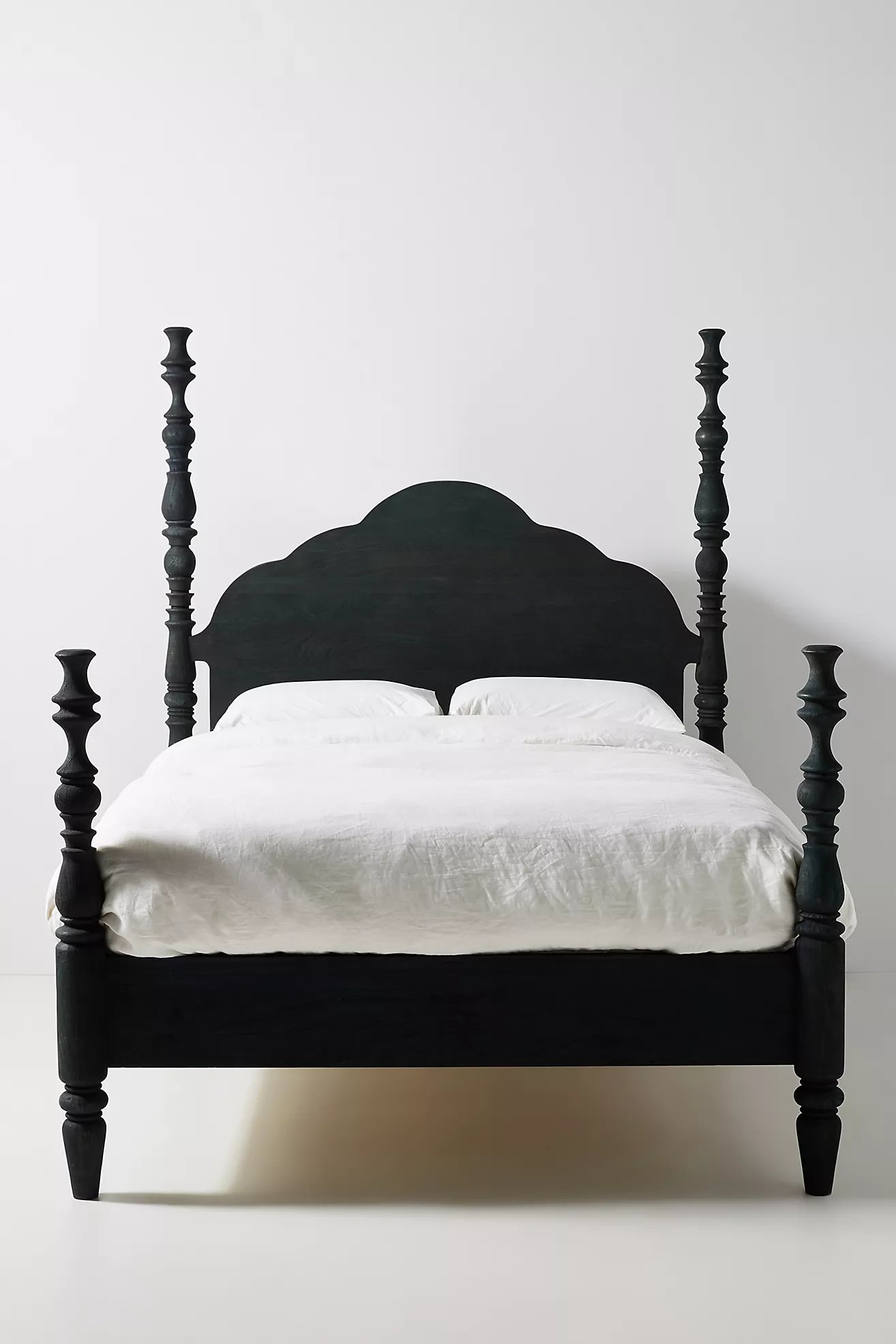 Spindle Four-Poster Bed - Anthropologie | Havenly