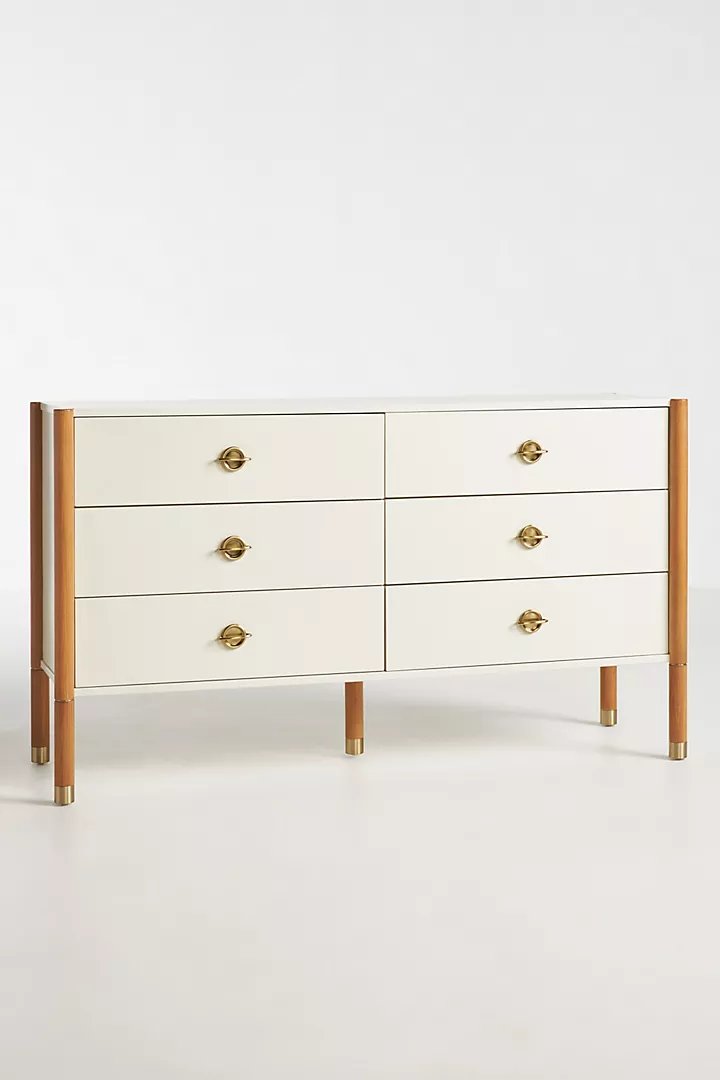 Robin Six-Drawer Dresser - Anthropologie | Havenly