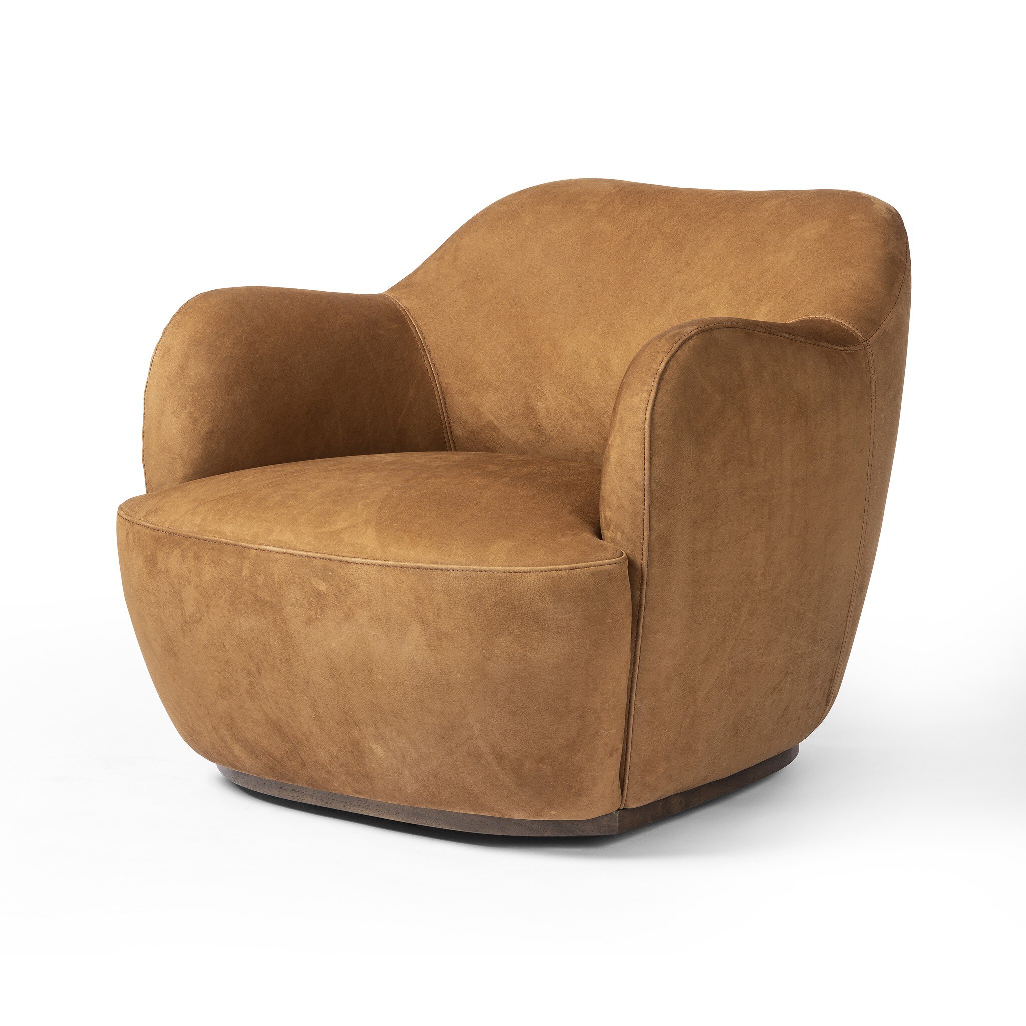 Julius Swivel Chair-Sheldon Ivory - Four Hands | Havenly