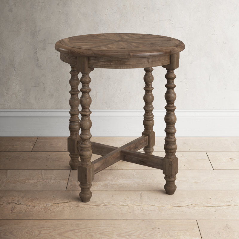 Jacob 26'' Tall Solid Wood End Table - Wayfair | Havenly
