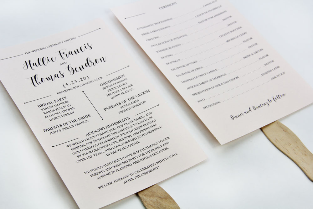 Templates Paper Lace Wedding Programs FAN Template DIY Instant Download 