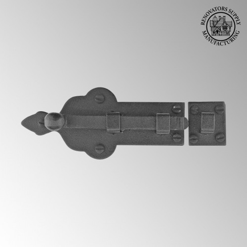 flat bolt lock black