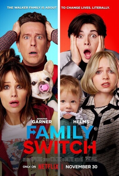 Family Switch movie review & film summary (2023) | Roger Ebert