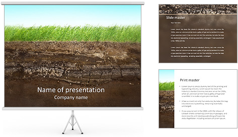 Hierba y el suelo Plantillas de Presentaciones PowerPoint y Fondos ID ...