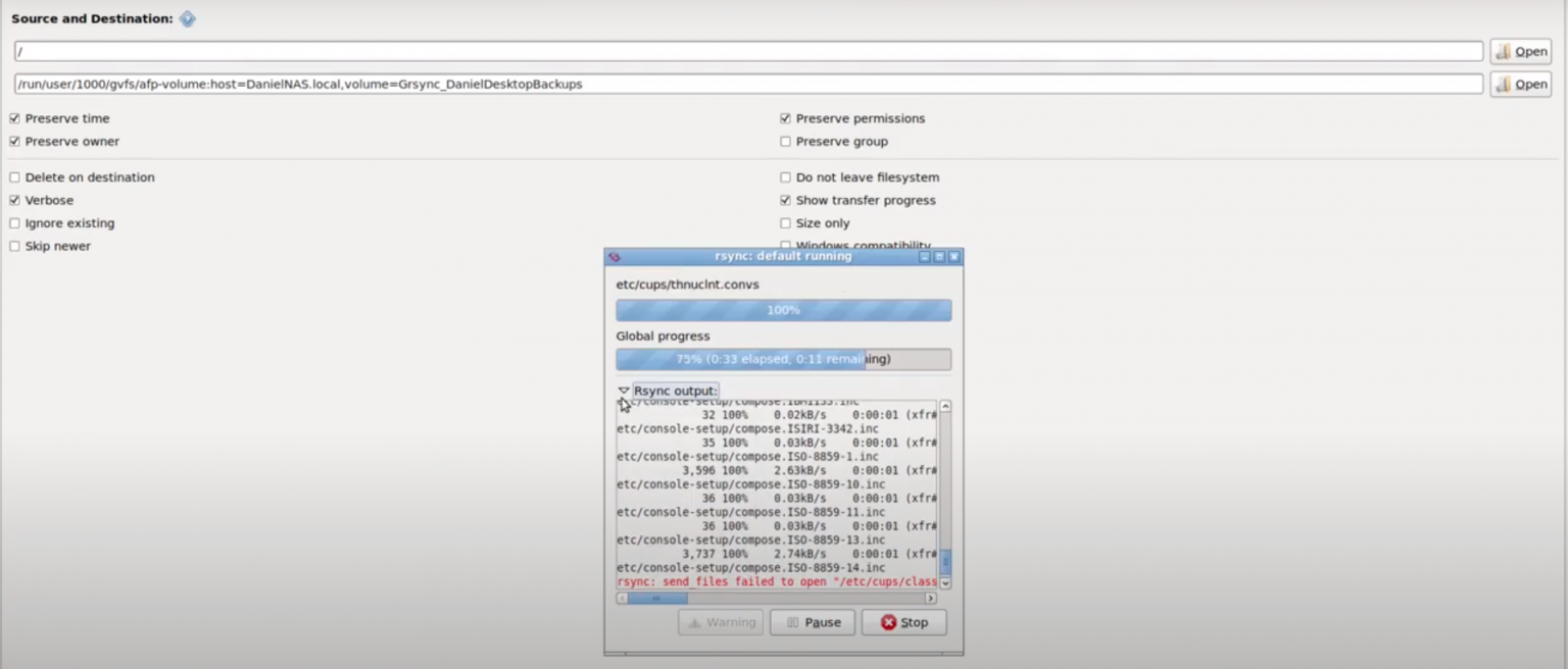 How To Back Up Your Linux Computer To A Synology NAS