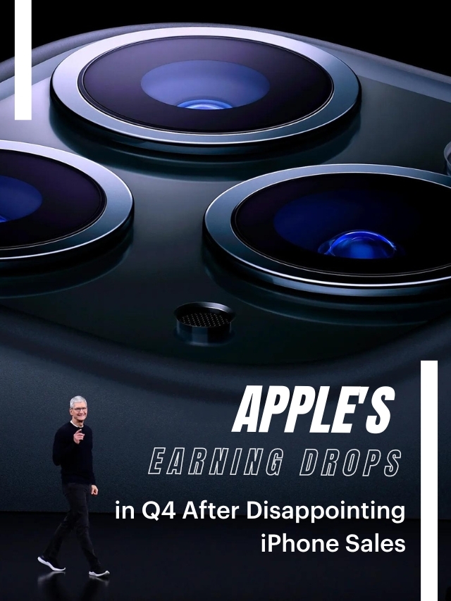 Apple's Revenue Dropped After Decline In IPhone Sales