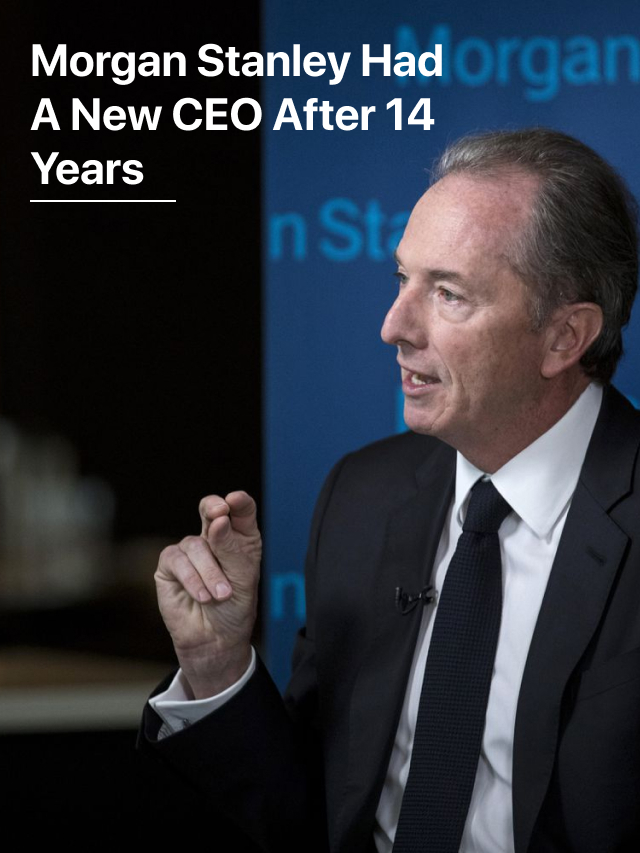 Ted Pick Will Succeed James Gorman As CEO Of Morgan Stanley