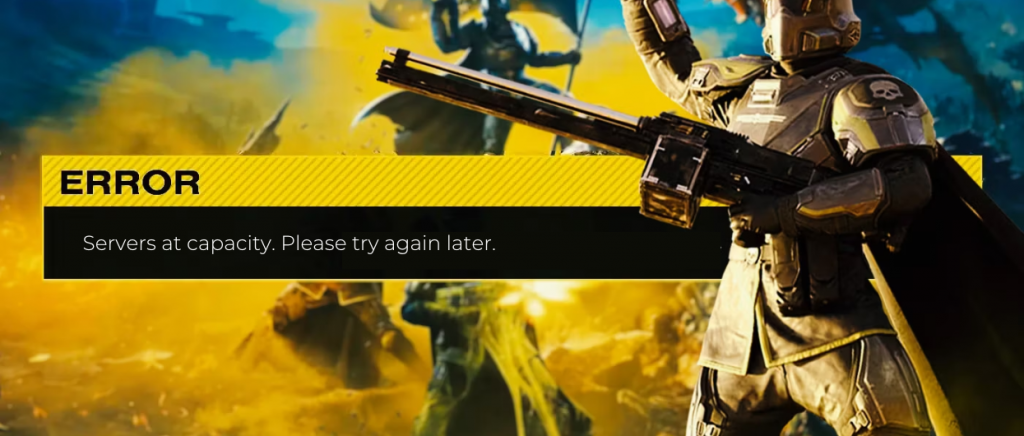 Helldivers 2 Servers At Capacity Issues [Fixed]