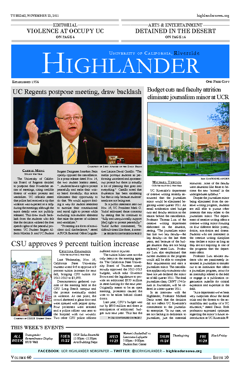 Highlander, 2011 November 22 — Calisphere