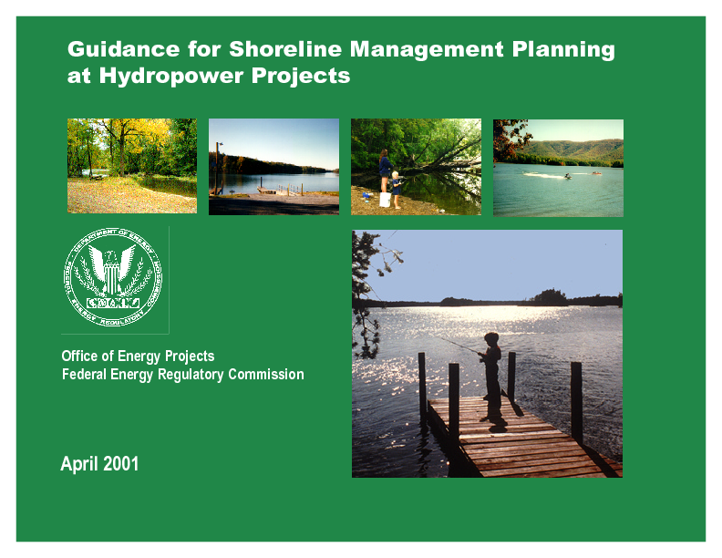 Guidance for shoreline management planning at hydropower projects ...