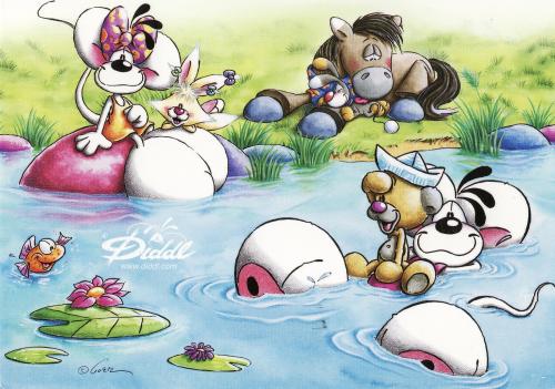 Thomas Goletz and Diddl the Mouse