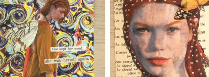 More beautiful handmade postcards