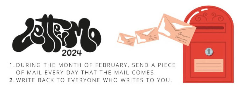 Month of Letters 2024 + Mail Carrier Appreciation Day! (repost)