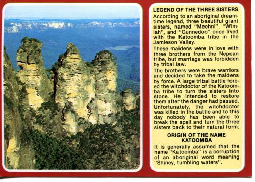 Legend Of The Three Sisters