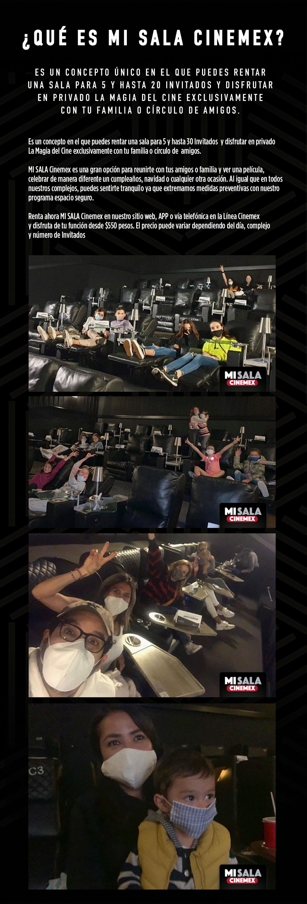 ¿Qué es Mi Sala Cinemex? - Cinemex