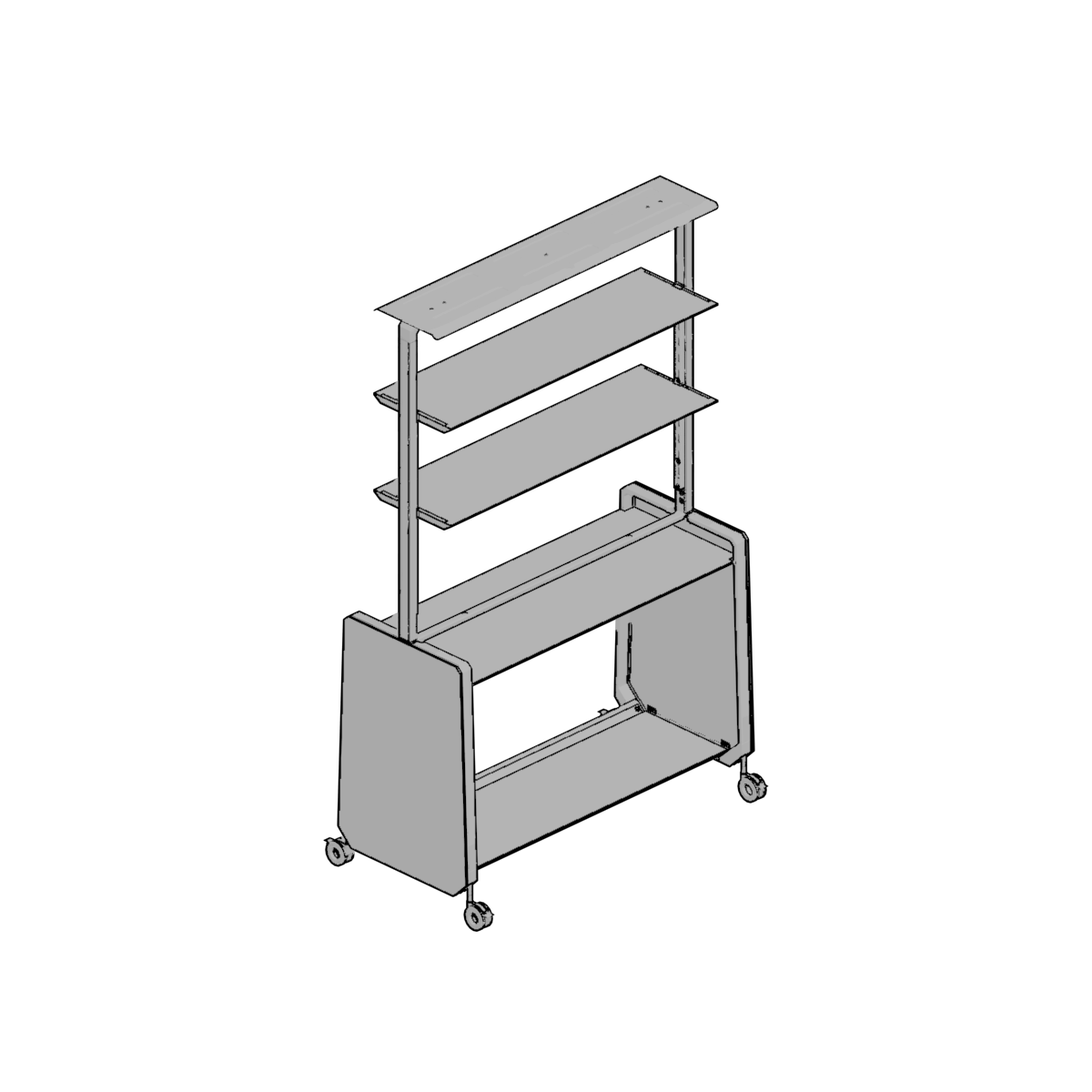 Auto CAD 3D Furniture Model Downloads - Steelcase