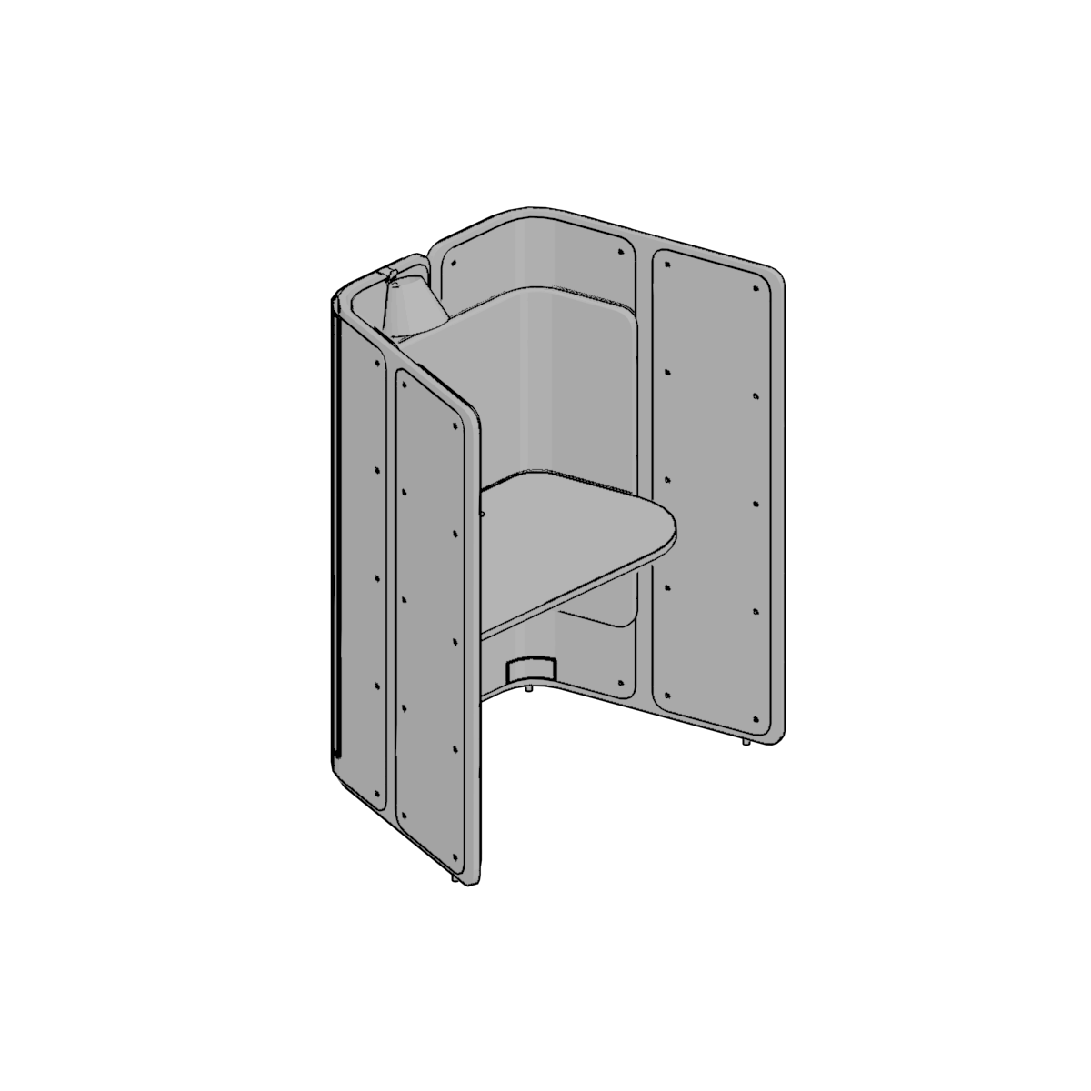 Auto CAD 3D Furniture Model Downloads - Steelcase