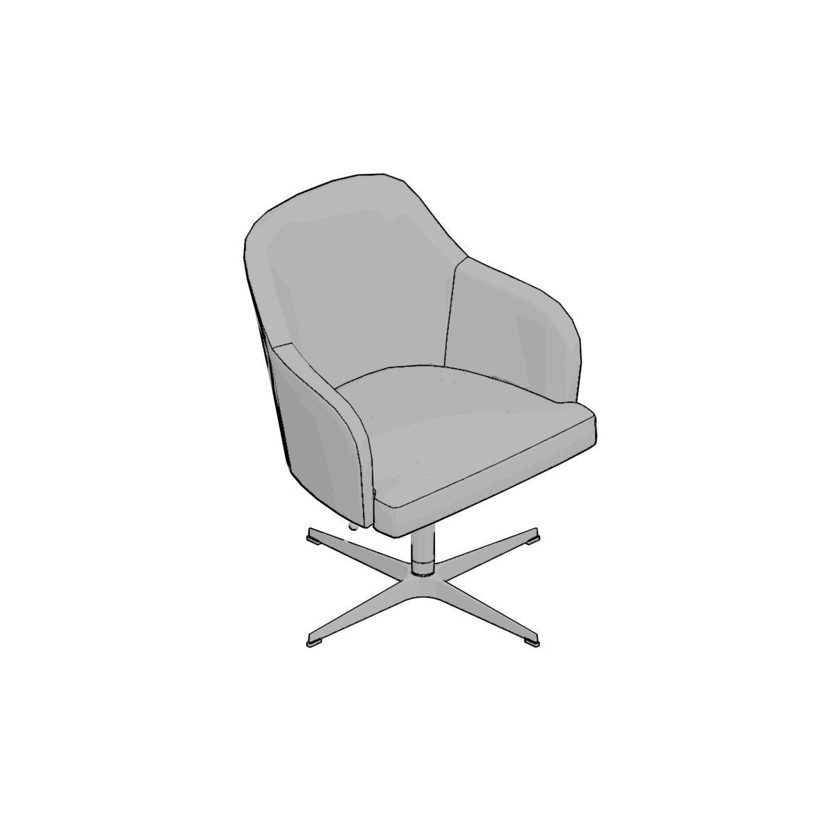 Auto CAD 3D Furniture Model Downloads - Steelcase