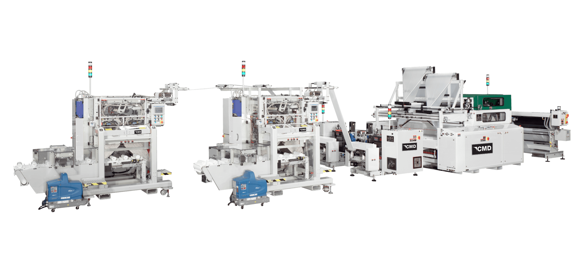 Tie Handle Bag Machine | Die Cut | CMD Corp | International Reps