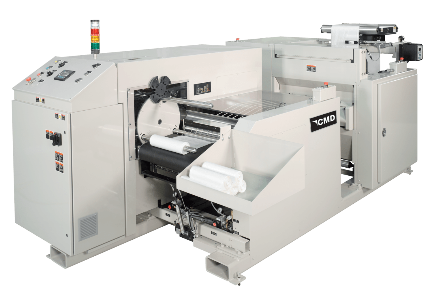 Large Plastic Sheet Winder Machine - CMD Corporation