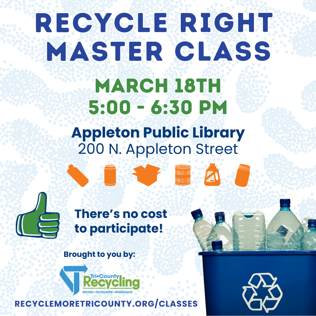 Recycle Right Master Class - Tri-County Recycling