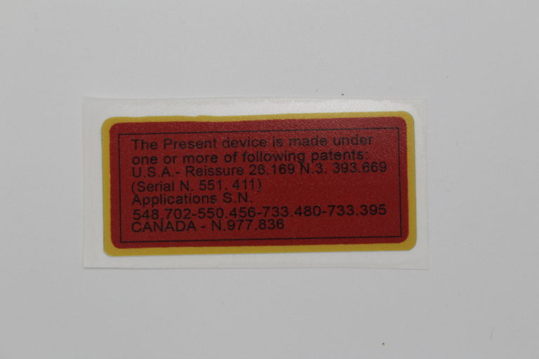 223 | F40 Fuel Vapor / Charcoal Canister Sticker 143813 | Kilimanjaro ...