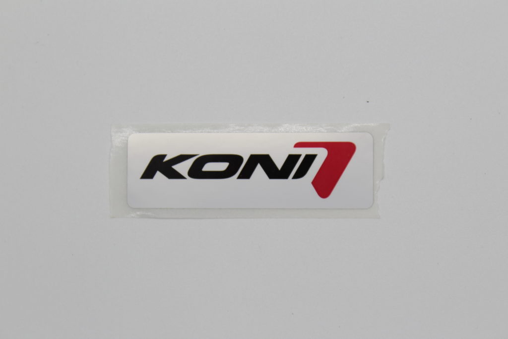 226 | Small Silver Koni Sticker (Modern) | Kilimanjaro Designs