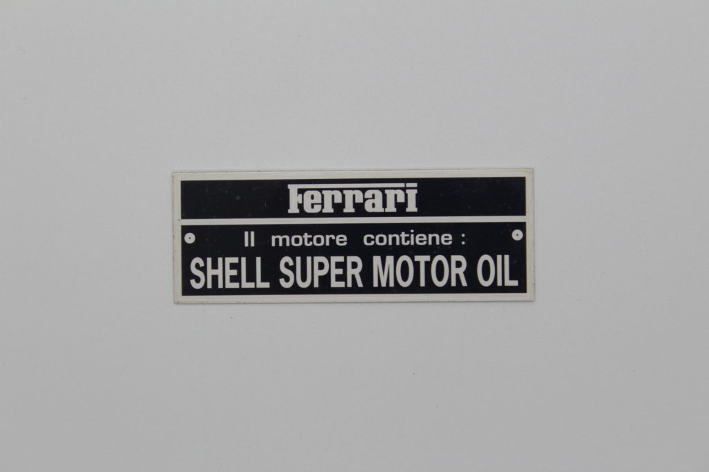72F | Shell oil "super shell motor oil" tag | Kilimanjaro Designs