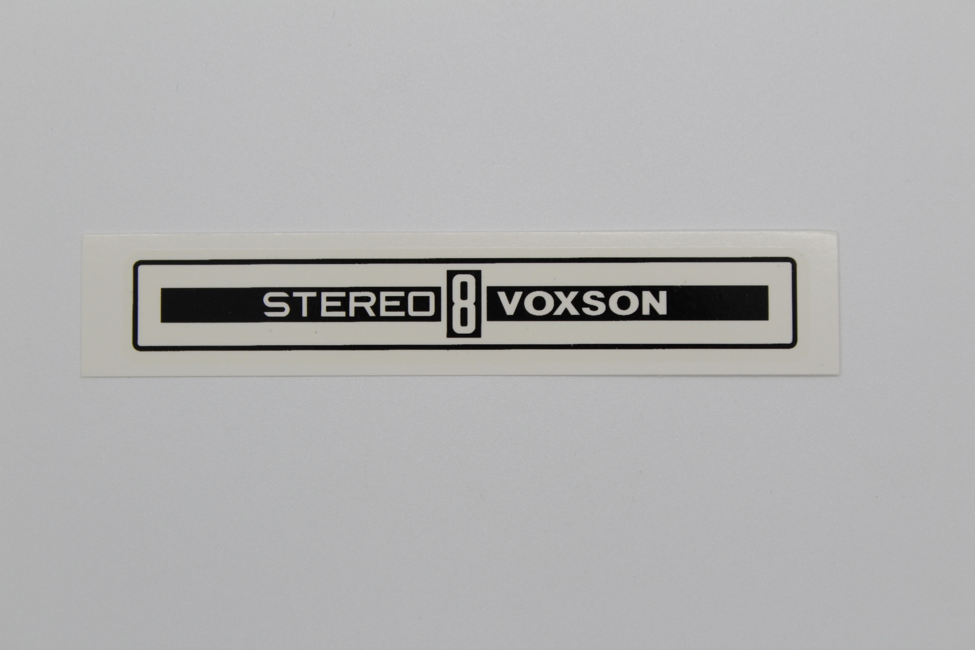Voxson Logo T226 Television Voxson, FARET F.A.R.E.T.; Roma, Build 1959