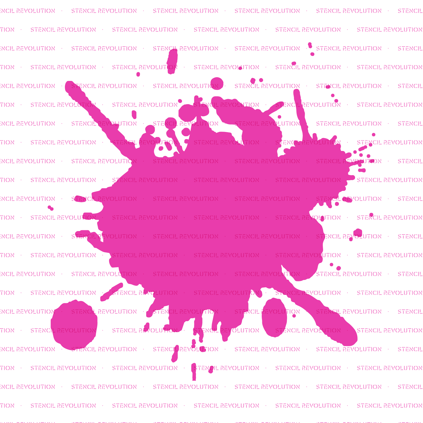 Blood Splatter Stencil - Durable & Reusable Mylar Stencils | eBay