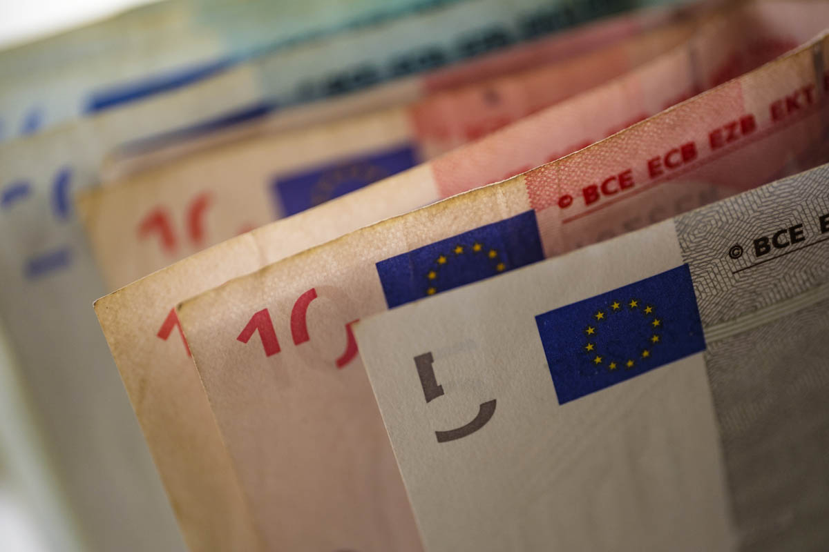 Close-up of euro paper currency - StockFreedom - Premium Stock Photography
