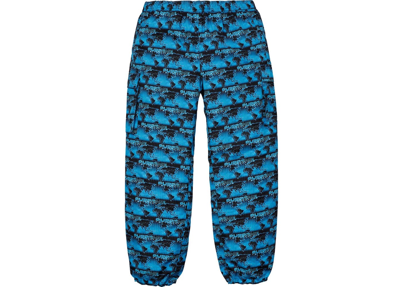 Supreme World Famous Taped Seam Cargo Pant Cyan