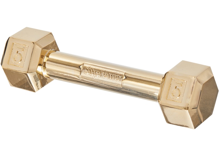 Supreme Gold Plated Dumbbell - StockX News