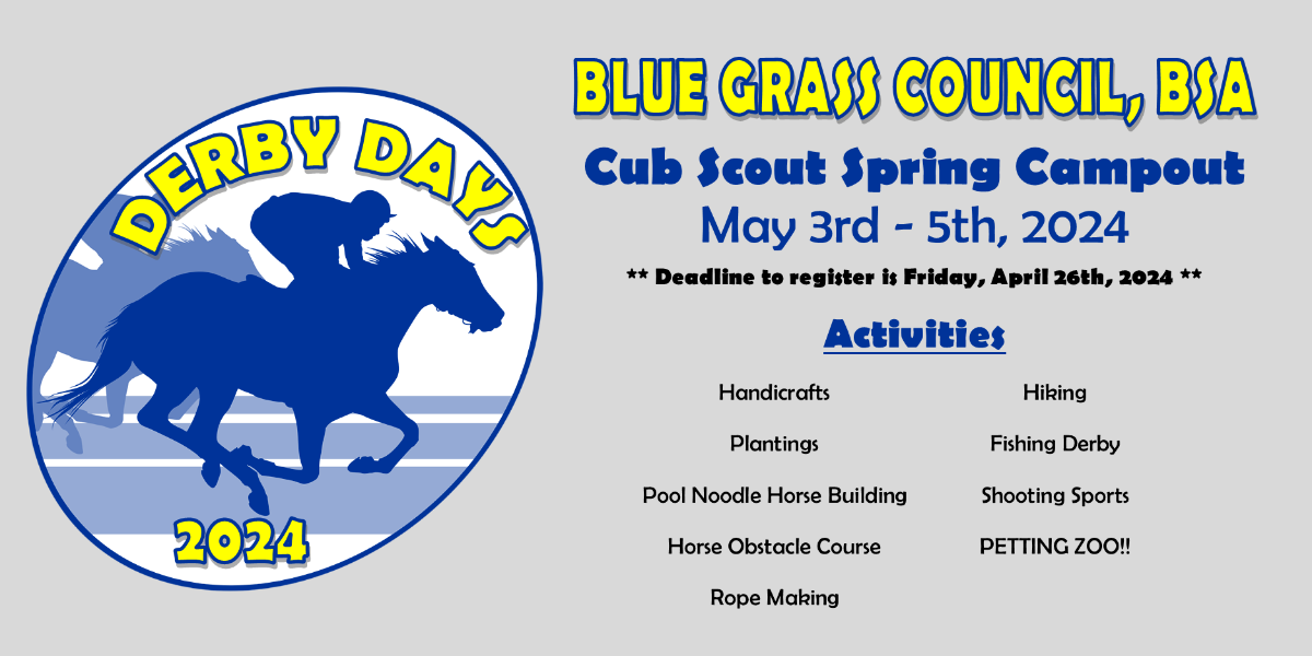 Cub Scout Spring Campout