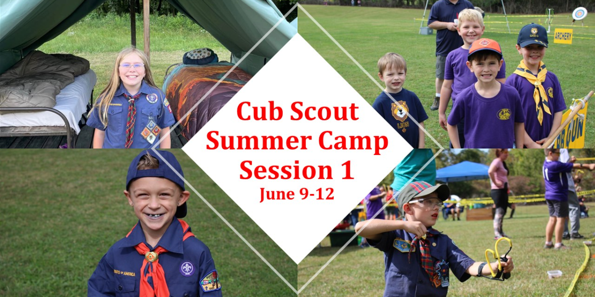 Cub Scout Summer Camp - Session 1