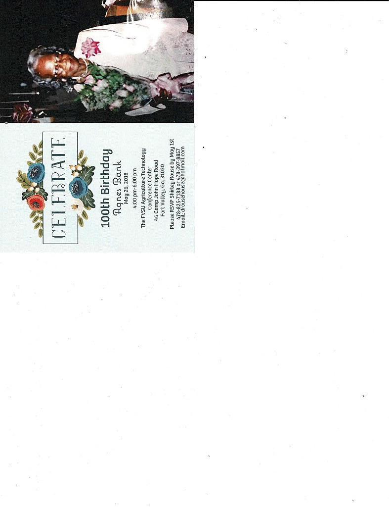 This online memorial is dedicated to Agnes Banks. It is a place to ...