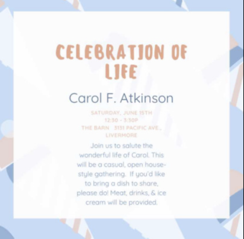 This online memorial is dedicated to Carol Finley Atkinson. It is a ...