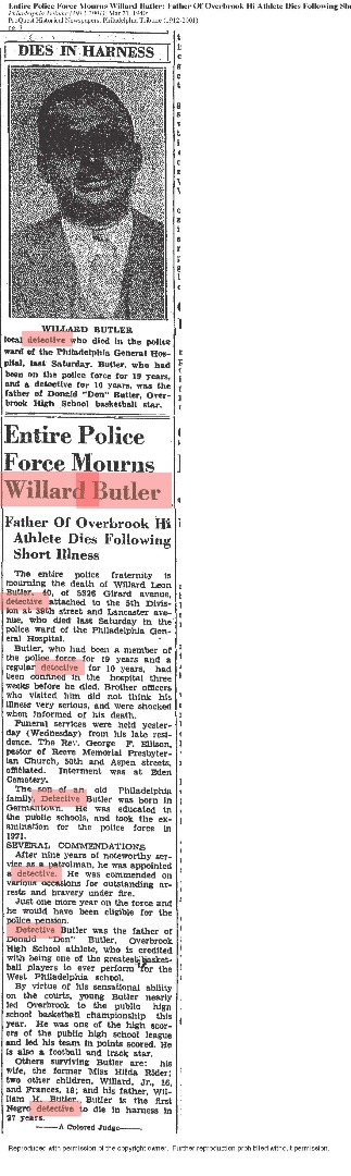 This online memorial is dedicated to Reginald Dennin Butler. It is a ...