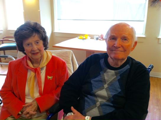 Doris & Ralph on Easter, 2015