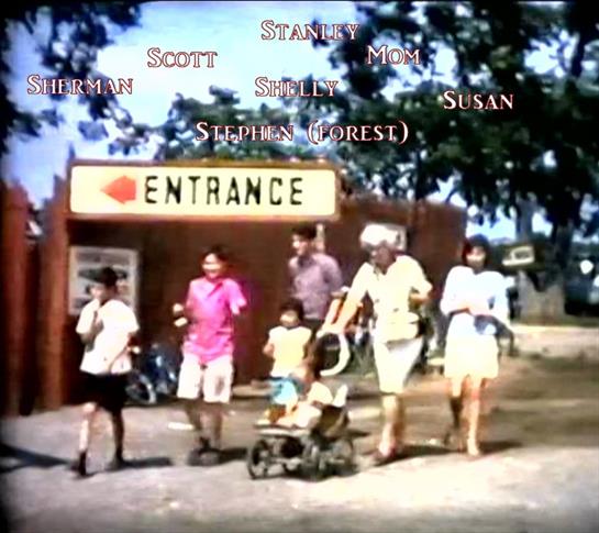 Stan with family at the zoo