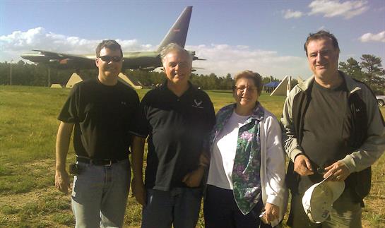 Jerry at the Air Force Academy in Colorado Springs, 2010