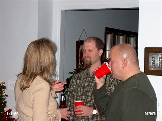 Christmas 2003 @ Dawn & Jim's w/Stephanie and Eric Segada