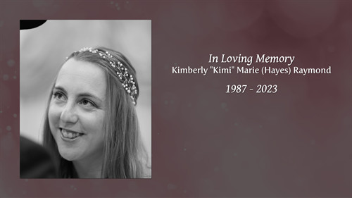 Kimberly "Kimi" Raymond Video