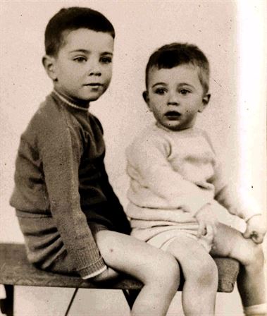 "Art and his brother Johnnie"