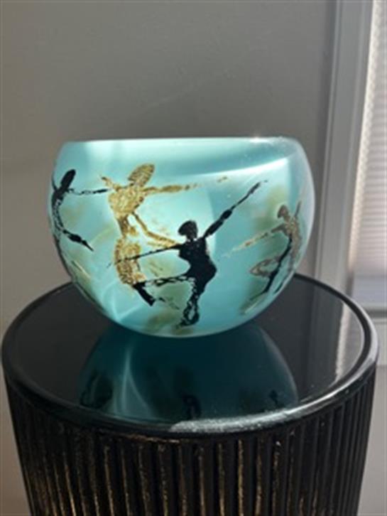 Exquisite vessel that captures Foster's incredible talent and spirit.