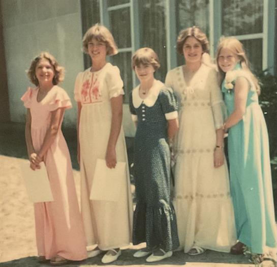 Julie Nedderman, Kathy Klett , Ann Cullina, Sue Siemiatkoski and Carrie ...