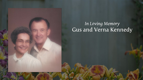 Verna Navarre Kennedy and Gustavus "Gus" Kennedy Video